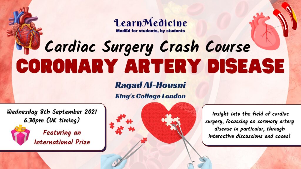 Cardiac Surgery Crash Course – Coronary Artery Disease – LearnMedicine
